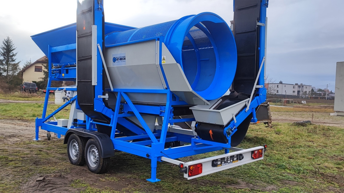 Trailer-mounted Screeners • SORT-MECH