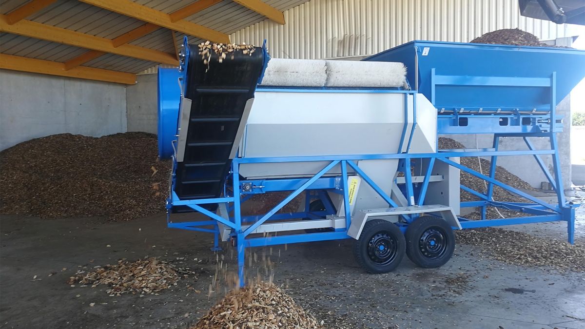 Double drum screeners • SORT-MECH