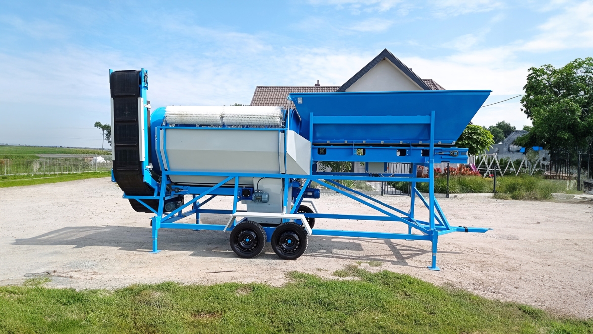 Przesiewacze z napędem elektrycznym • SORT-MECH