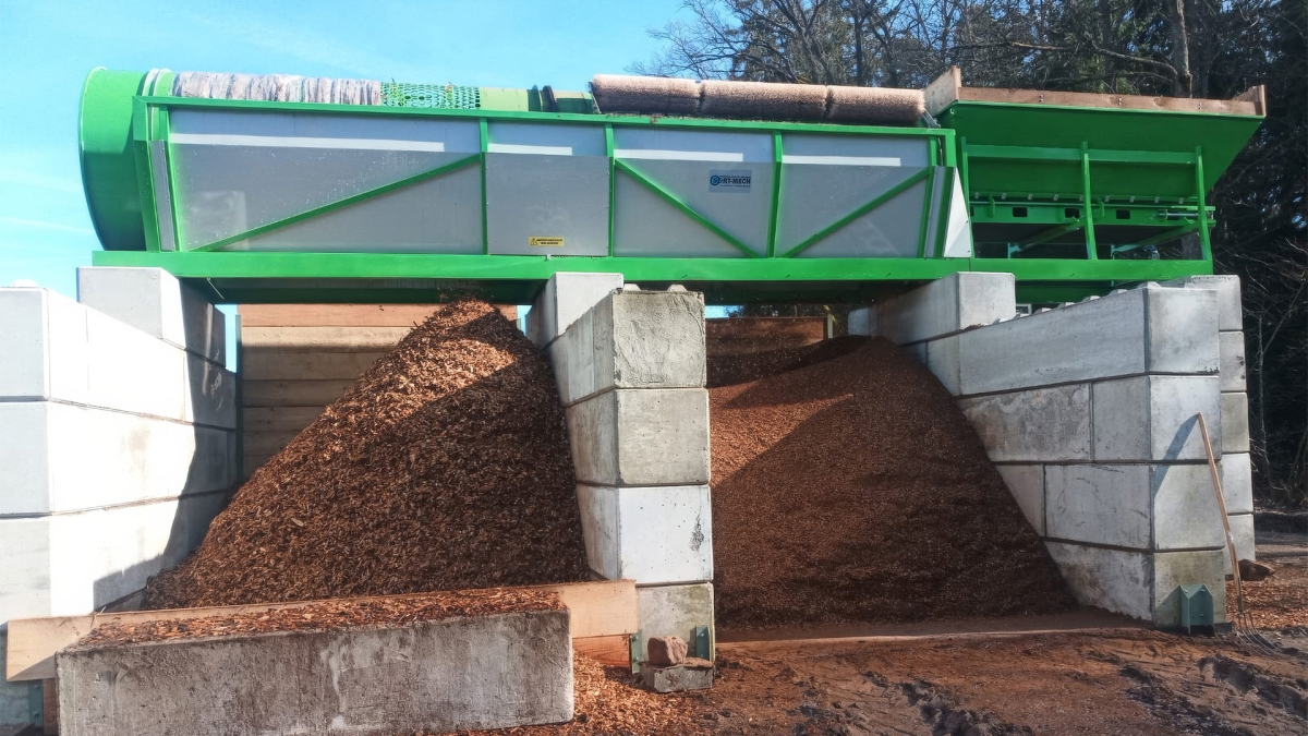 Woodchip screeners • SORT-MECH