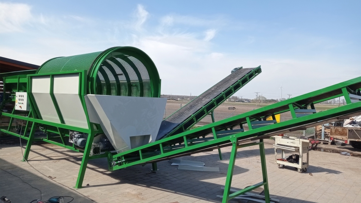 Woodchip screeners • SORT-MECH